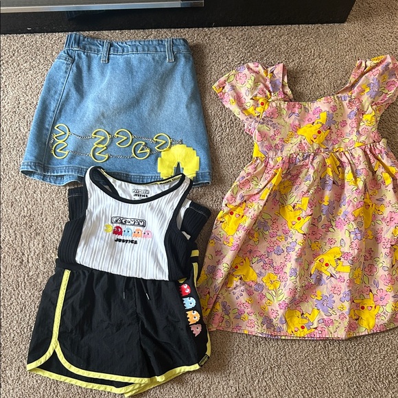 Justice | Matching Sets | Justice Kids Matching Sets Blue Yellow Pink ...